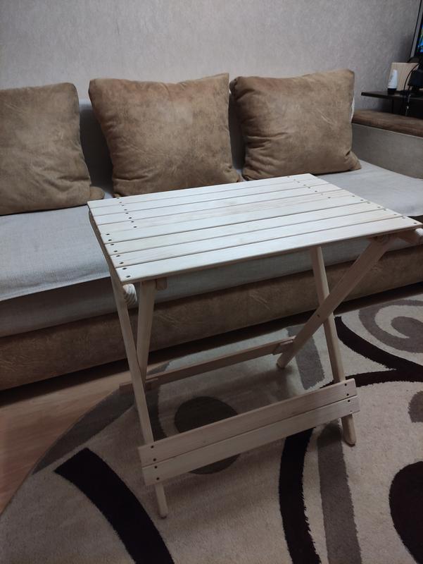 Розкладний деревяний столик — ціна 1000 грн у каталозі Столи Купити товари для дому та побуту