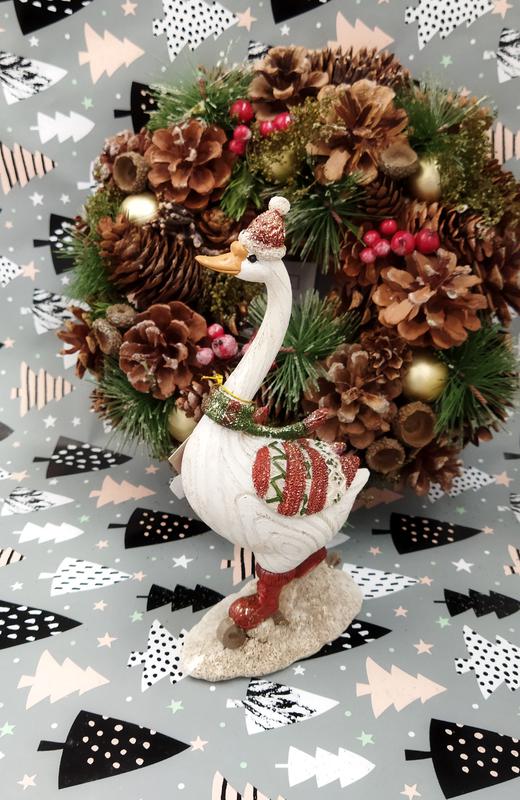 Керамічна статуетка гусак — ціна 355 грн у каталозі Статуетки Купити товари для дому та побуту