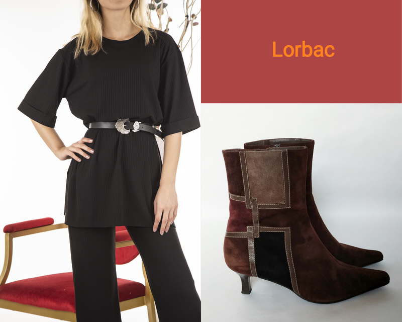 Черевики жіночі ботильйони lorbac ботільйони черевики італія — ціна 140 ...