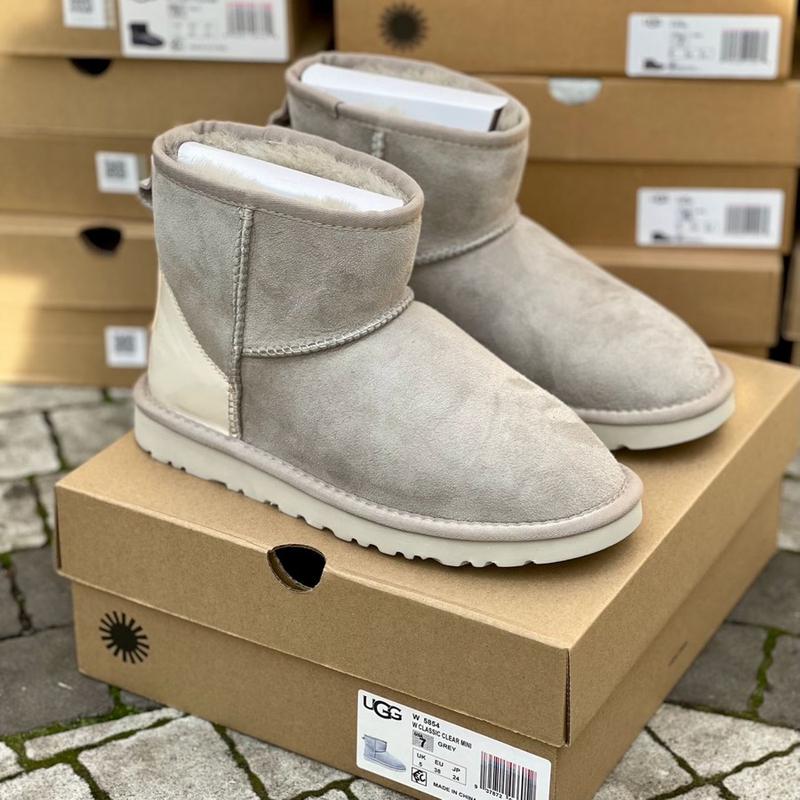 Зимові уггі ugg light grey metallic suede — ціна 2500 грн у каталозі ...
