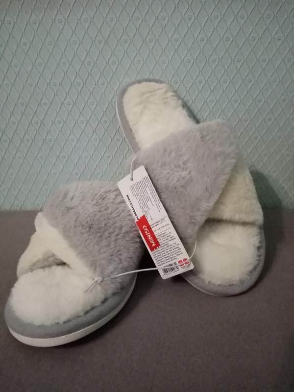 Бомбезні мякі зручні тапочки Miniso — ціна 389 грн у каталозі Капці Купити жіночі речі за