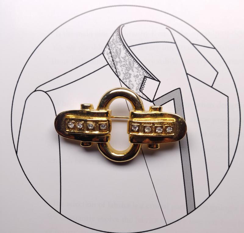 Вінтажна брошка — ціна 280 грн у каталозі Брошки Купити аксесуари за доступною ціною на Шафі