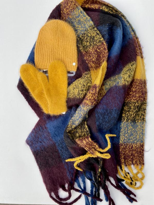 Зимовий шарф дреди 🎄🤍🎄 — ціна 420 грн у каталозі Шарфи Купити аксесуари за доступною ціною на