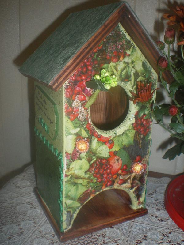 Чайний будиночок декупаж — ціна 165 грн у каталозі Сувеніри Купити