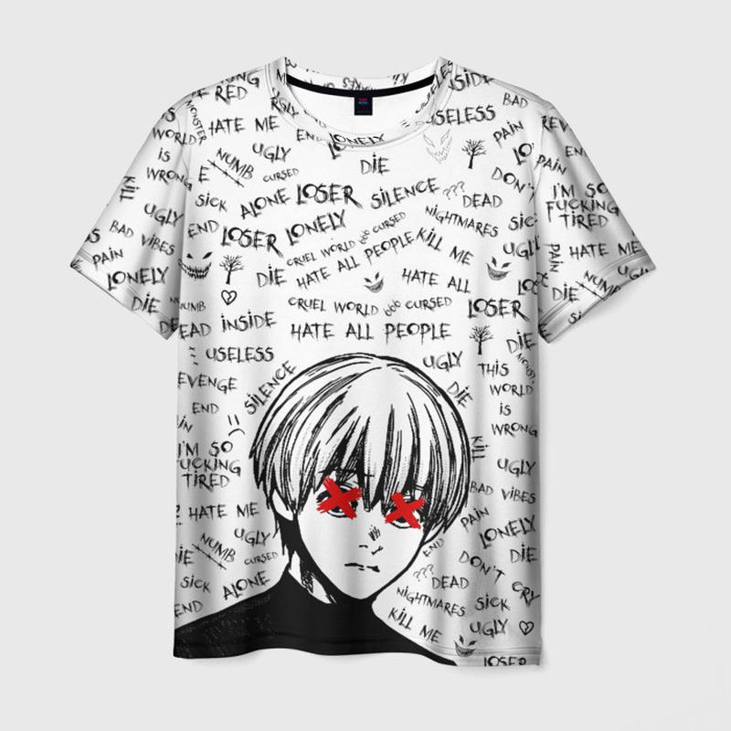 Футболка 3d з принтом «dead inside mode» — ціна 1015 грн у каталозі ...