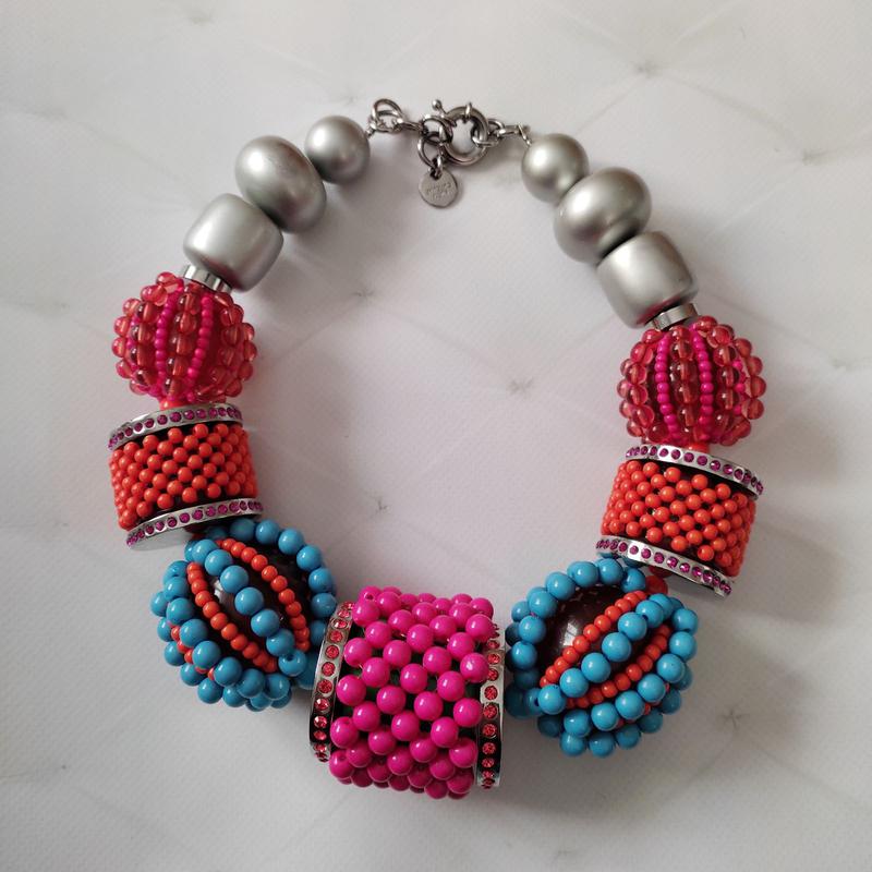 Кольє з величезними намистинами — ціна 238 грн у каталозі Кольє і намиста Купити аксесуари за