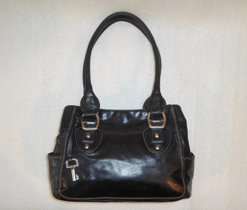 Міцна сумка Fossil натуральна шкіра — ціна 330 грн у каталозі Сумки Купити аксесуари за