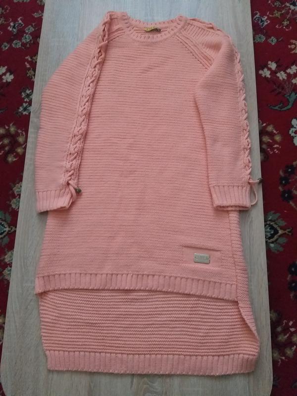 Жіночий светр туніка — ціна 195 грн у каталозі Светри Купити жіночі речі за доступною ціною на