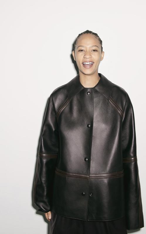 Шкіряне пальто Zara X Kassl Zara — ціна 9500 грн у каталозі Пальто Купити жіночі речі за