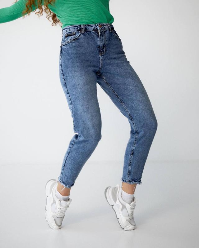 Mom джинсі мом висока посадка туреччина 🇹🇷 — ціна 950 грн у каталозі