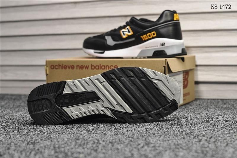 Шкіряні, чоловічі, шикарні кросівки new balance 1500 — ціна 1779 грн у ...