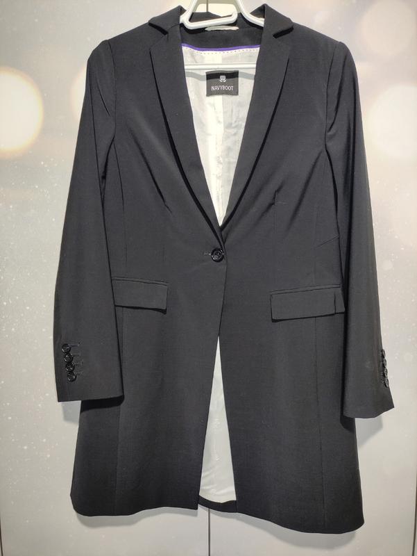 Подовжений шерстяний піджак блейзер Navyboot — ціна 500 грн у каталозі Піджаки і жакети Купити