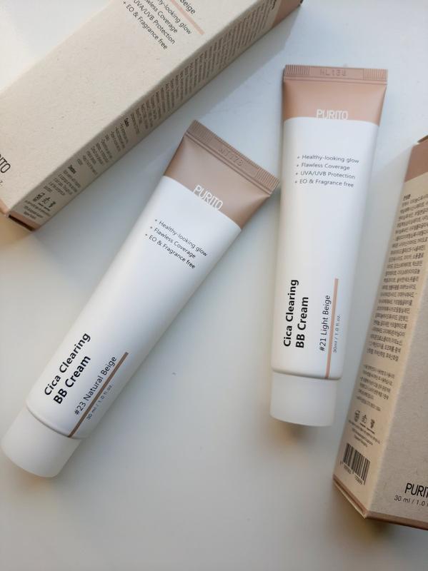 Purito cica clearing bb cream бб-крем з центеллою азіатською — ціна 549 грн у каталозі Тональний ...