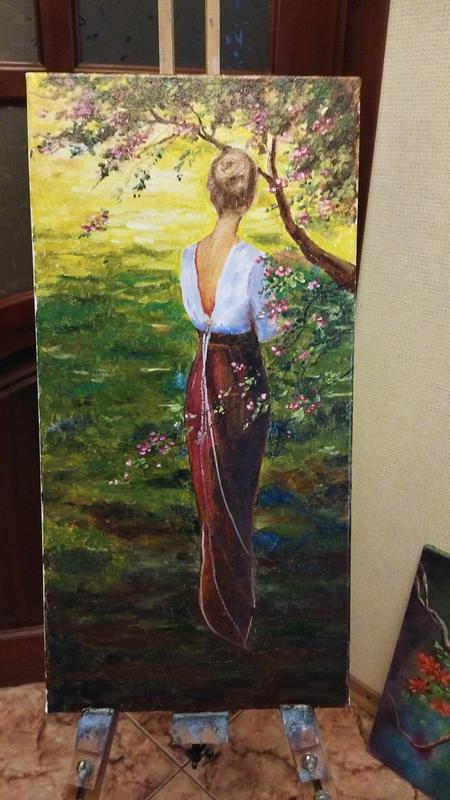 Картина маслом 25х50 — цена 800 грн в каталоге Картины Купить товары для дома и быта по