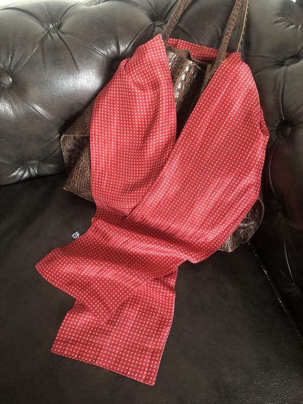 🟢online🇺🇦 шовковий шарф 100 шовк — ціна 295 грн у каталозі Шарфи Купити аксесуари за доступною