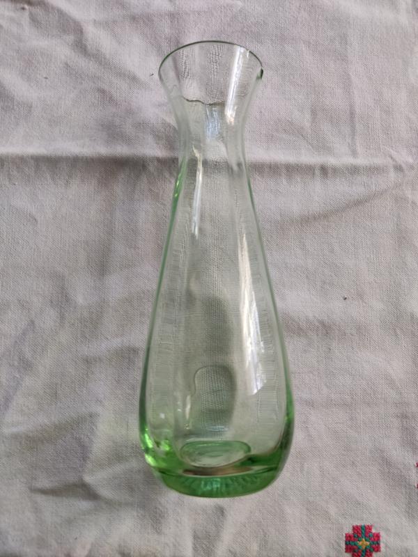 Вазочка уранове скло вінтаж — ціна 100 грн у каталозі Вази Купити товари для дому та побуту