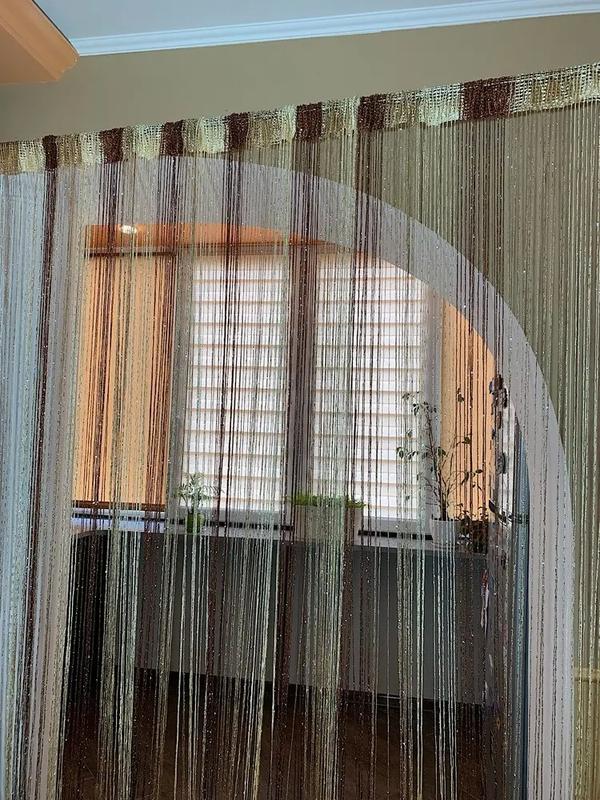 Шторы нити с люрексом — цена 350 грн в каталоге Шторы Купить товары для ...