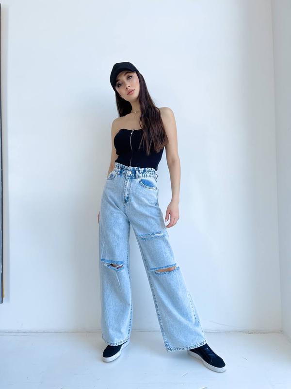 Джинси палаццо — ціна 650 грн у каталозі Джинси Купити жіночі речі за доступною ціною на Шафі