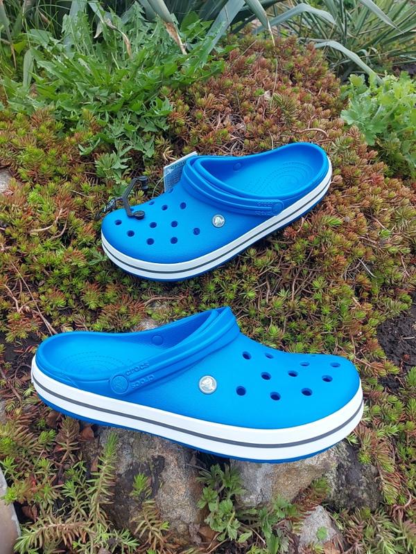Мужские шлепки сабо Crocs Crocsband — цена 1815 грн в каталоге Сандалии Купить мужские вещи по