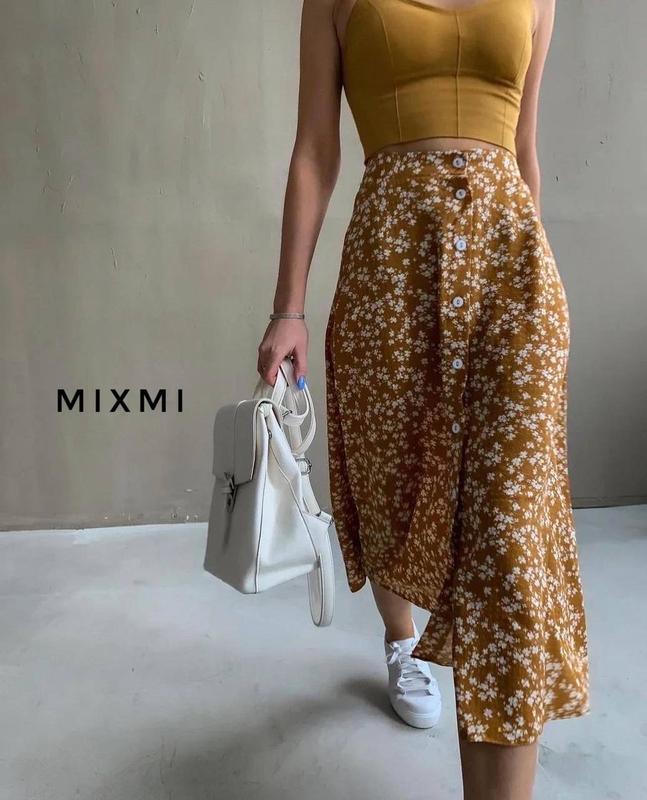 Спідниця — ціна 420 грн у каталозі Міді спідниці Купити жіночі речі за доступною ціною на Шафі