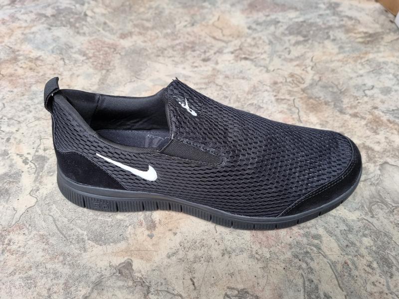 Кроссовки мужские летние найк (nike) без шнурка — цена 700 грн в ...