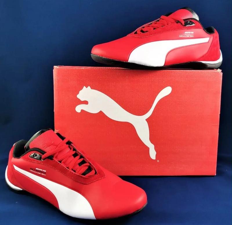 Кроссовки puma for amg красные мужские пума код: 3604 — цена 1359 грн в ...