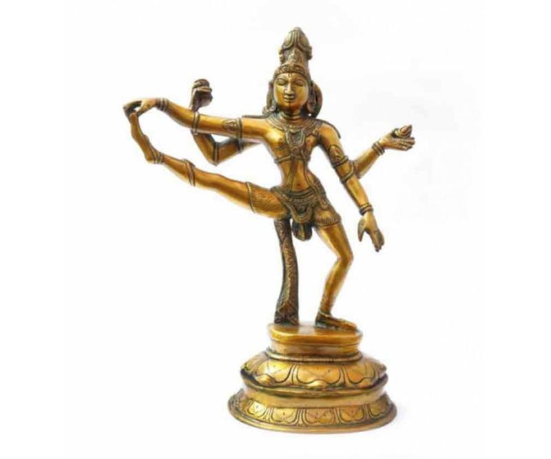 Статуетка бронзова танцюючий шива — ціна 7681 грн у каталозі Статуетки Купити товари для дому та