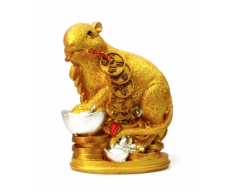 Щур полістоун слитки — ціна 243 грн у каталозі Статуетки Купити товари для дому та побуту за