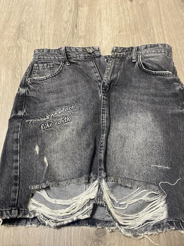 Джинсова спідниця — ціна 125 грн у каталозі Міні спідниці Купити жіночі речі за доступною ціною