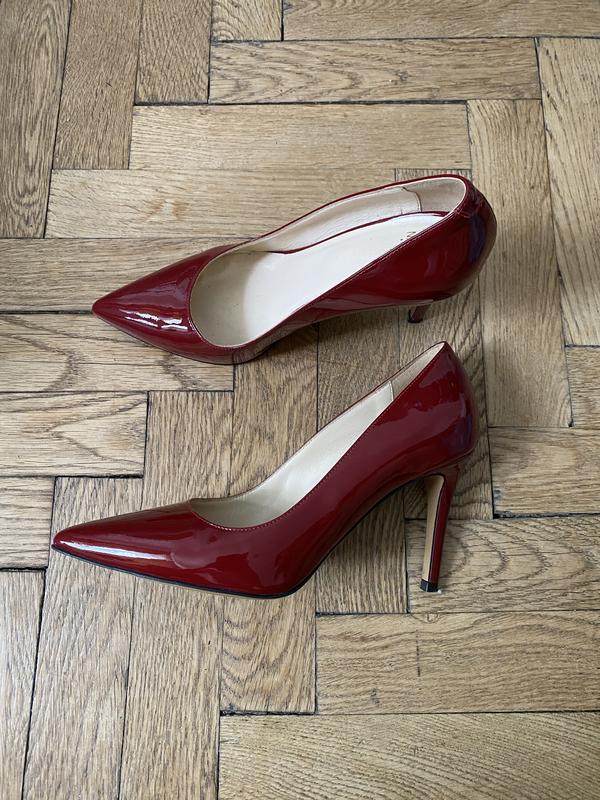 Шкіряні лакові туфлі човники Navyboot — ціна 899 грн у каталозі Туфлі Купити жіночі речі за