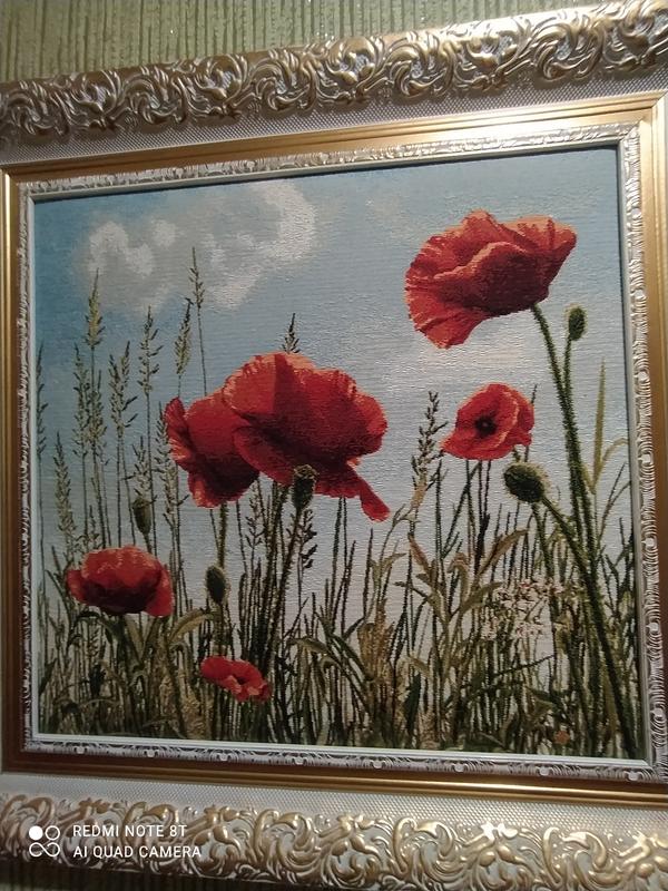 Гобелен картина гобелен маки гобеленова картина — ціна 6300 грн у