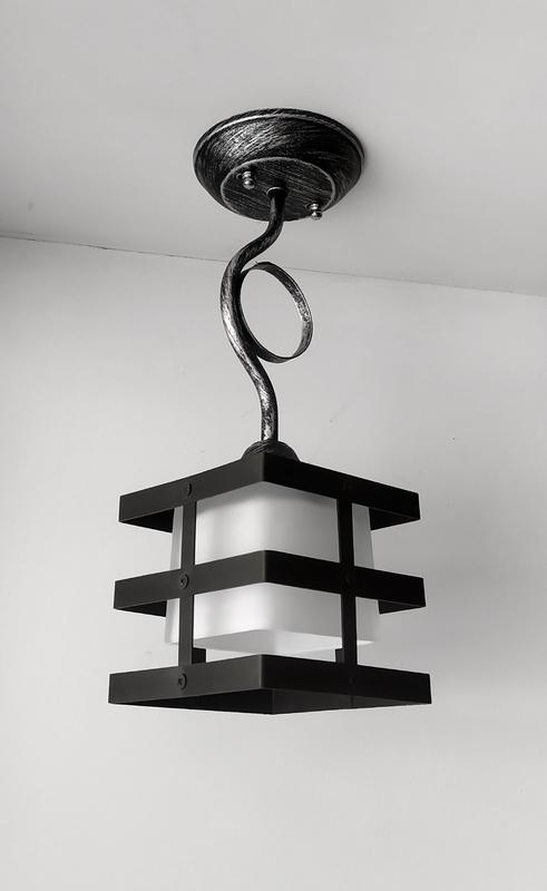 Люстра світильник на 1 лампу в стилі лофт — ціна 734 грн у каталозі Люстри Купити товари для