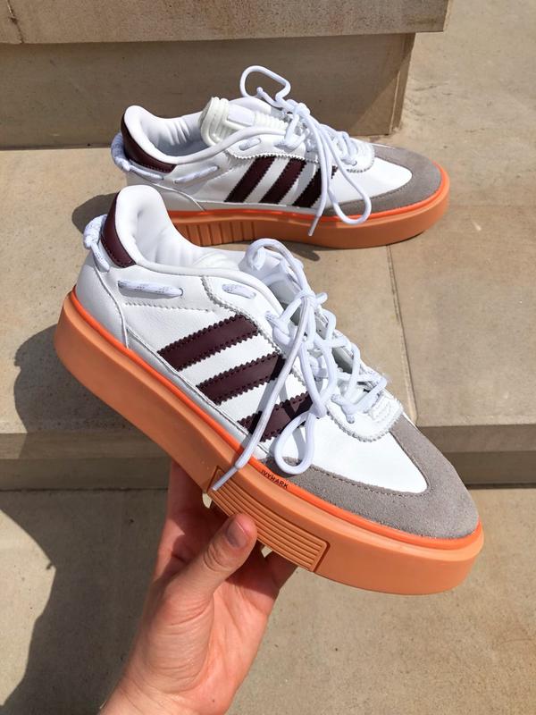 Кроссовки женские adidas ivy park super sleek 72 white/gum "белые ...
