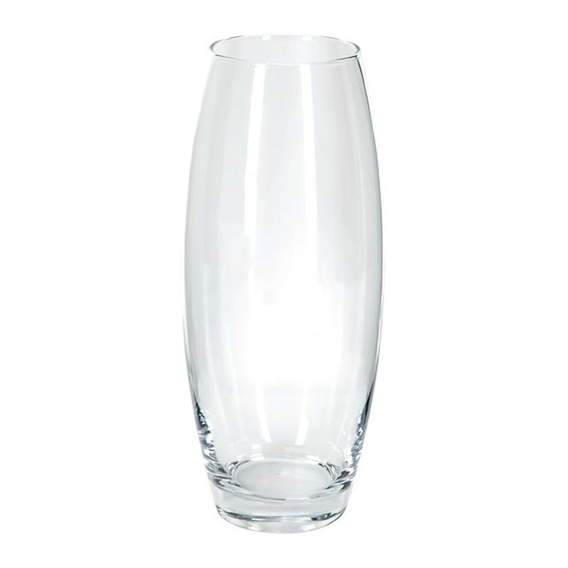 Ваза Pasabahce Flora овал D8 2 см H26 см стекло 43966 — цена 185 грн