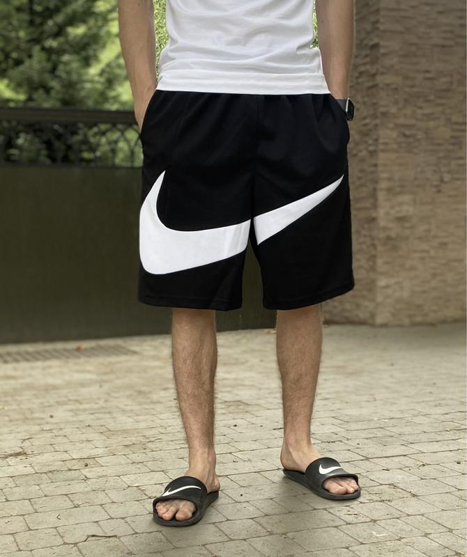 Мужские спортивные шорты nike big swoosh найк свуш — цена 890 грн в ...