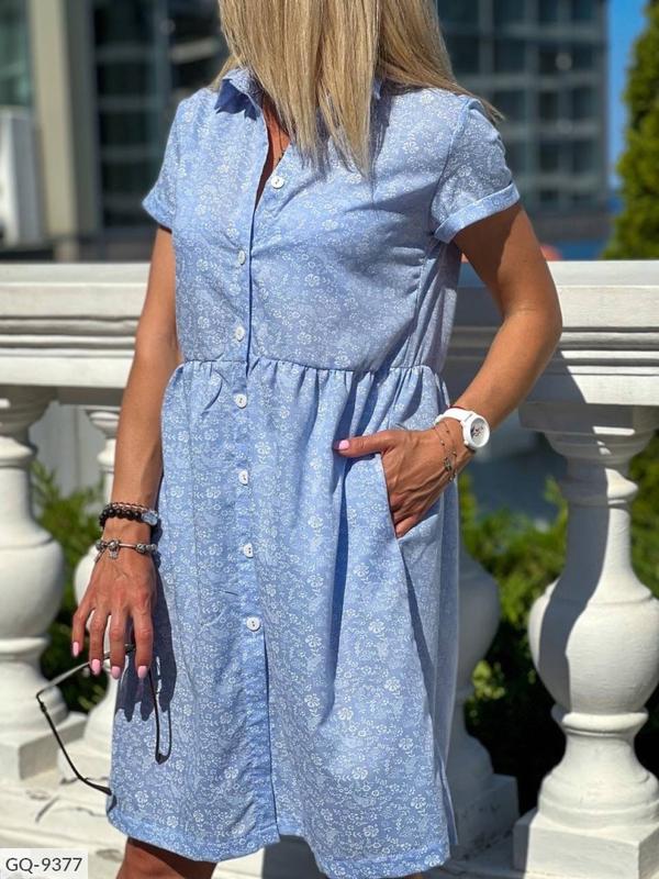 Жіноче літнє плаття — ціна 850 грн у каталозі Короткі сукні Купити жіночі речі за доступною