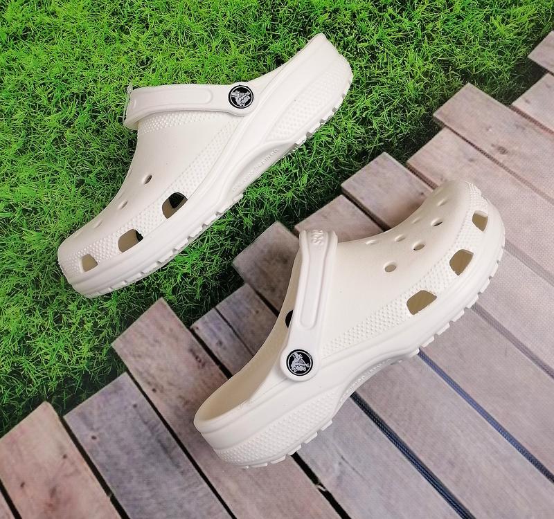 Жіночі крокси сабо classic white білі — цена 1345 грн в каталоге Сабо ...