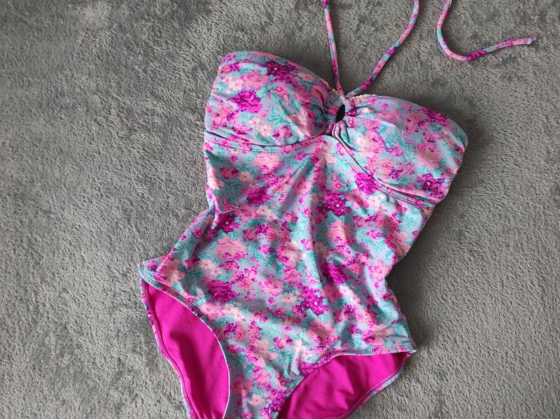 Купальник суцільний в квіти Fandf — ціна 280 грн у каталозі Купальники Купити жіночі речі за