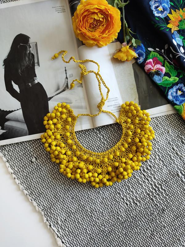 Шикарний комірець намисто — ціна 200 грн у каталозі Кольє і намиста Купити аксесуари за