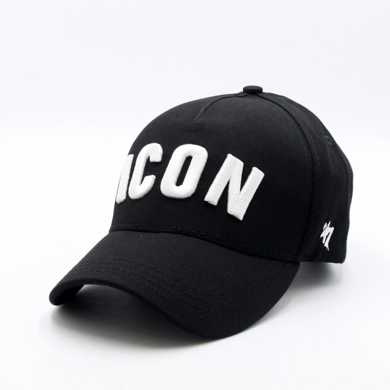 Бейсболка icon черная летняя с регулировкой, мужская/женская кепка с ...