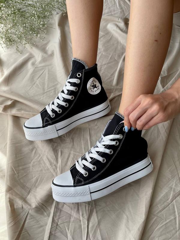 97258546 Converse chuck taylor high sole black 2050