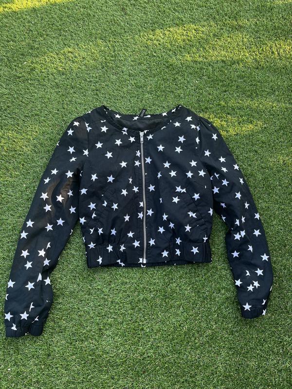 Кофта куртка со звездочками — цена 280 грн в каталоге Куртки Купить ...