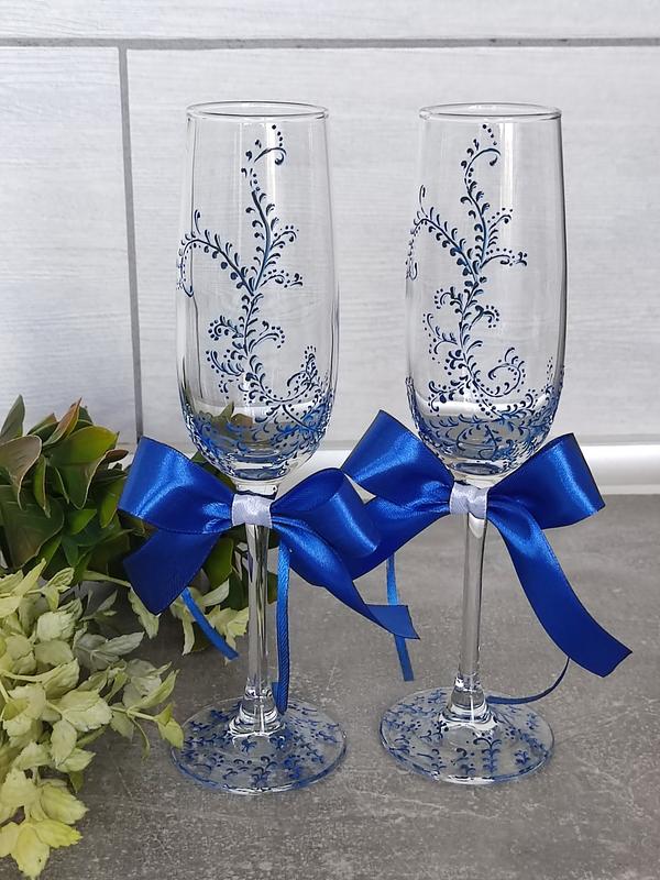 Весільні келихи — ціна 350 грн у каталозі Келихи і фужери Купити товари для дому та побуту за