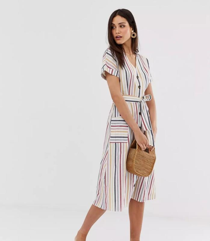 100 бавовняний літній сарафан від Warehouse — ціна 480 грн у каталозі Сарафани Купити жіночі