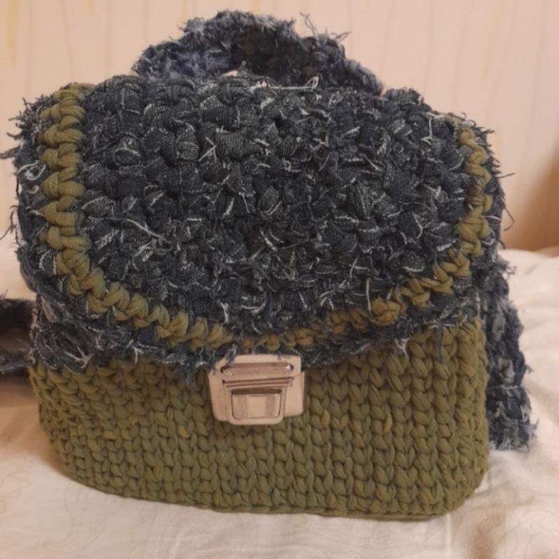 Рюкзак гачком — ціна 300 грн у каталозі Рюкзаки Купити аксесуари за доступною ціною на Шафі