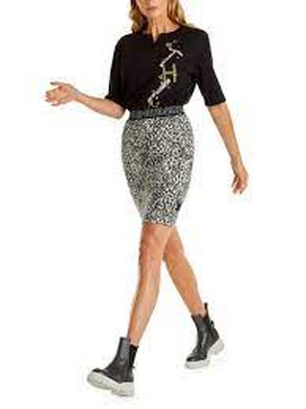 Брендовая юбка Marc Cain хищный принт — цена 200 грн в каталоге Мини юбки Купить женские вещи по