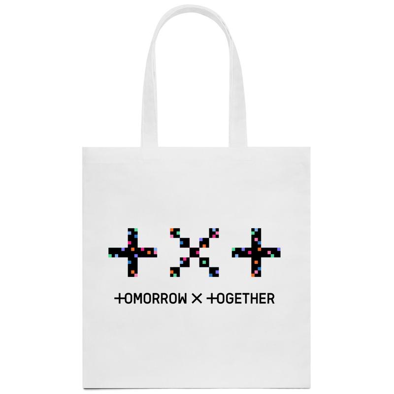 Шоппер эко сумка Tomorrow X Together Logo белый — ціна 350 грн у каталозі Господарські