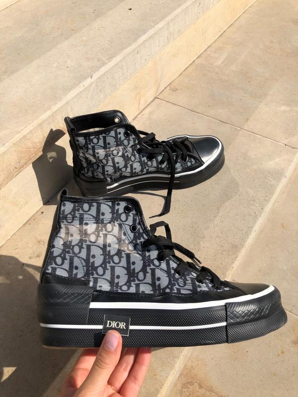 Converse X Dior Black жіночі кеди конверси — ціна 2050 грн у каталозі Кеди Купити жіночі речі за