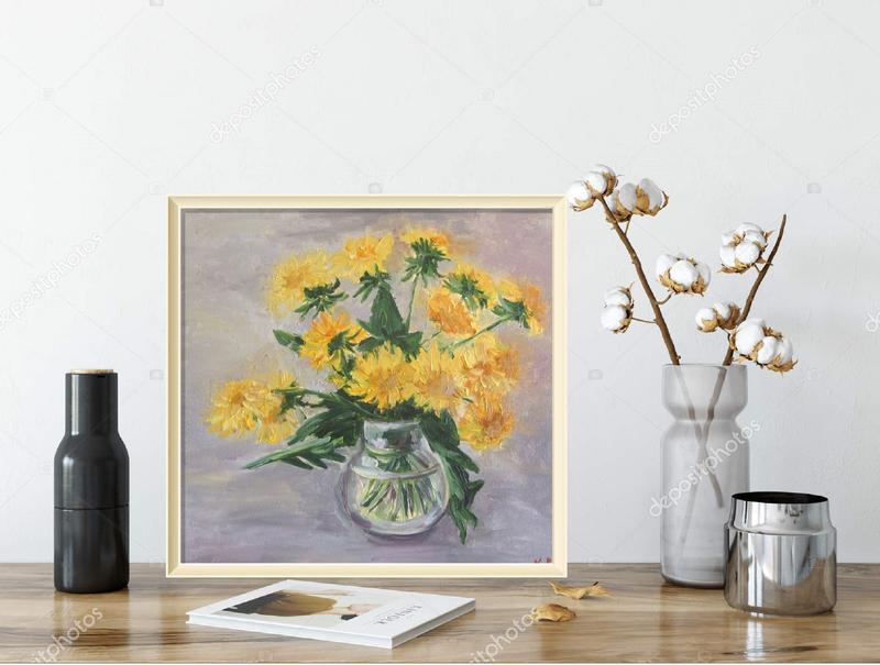 Картина сонячні кульбабки — ціна 690 грн у каталозі Картини Купити товари для дому та побуту