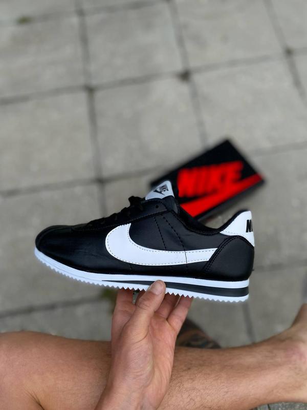 Мужские кроссовки nike cortez black white 3 / найк кортез — цена 2250 ...